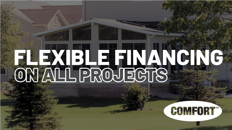 Flexible Financing On All Window & Exterior Projects