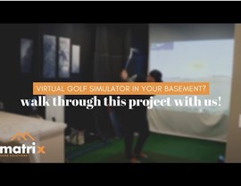 Midwest Basement Golf Simulation Installation Company