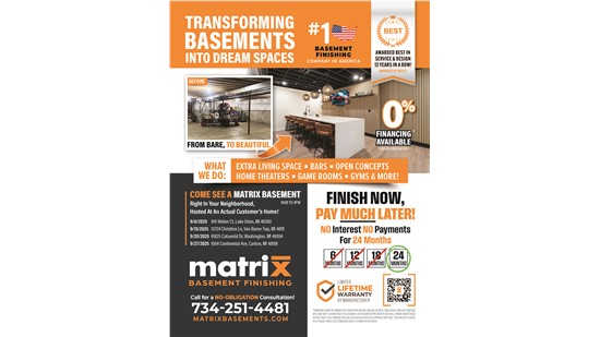 Matrix Basement Finishing