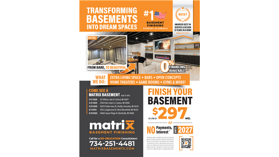 Matrix Basement Finishing